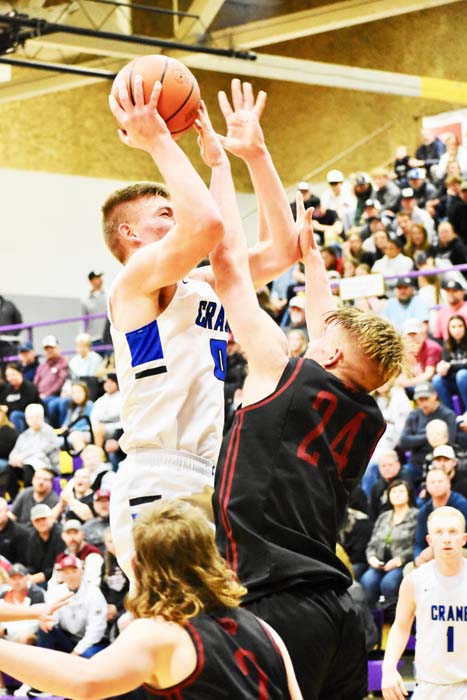 CLASS 1A BOYS BASKETBALL: Crane boys, seeking historic three-peat, win quarterfinal game at ...