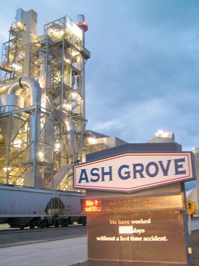 Ash Grove to lay off, temporarily, more than half the workers at Durkee ...